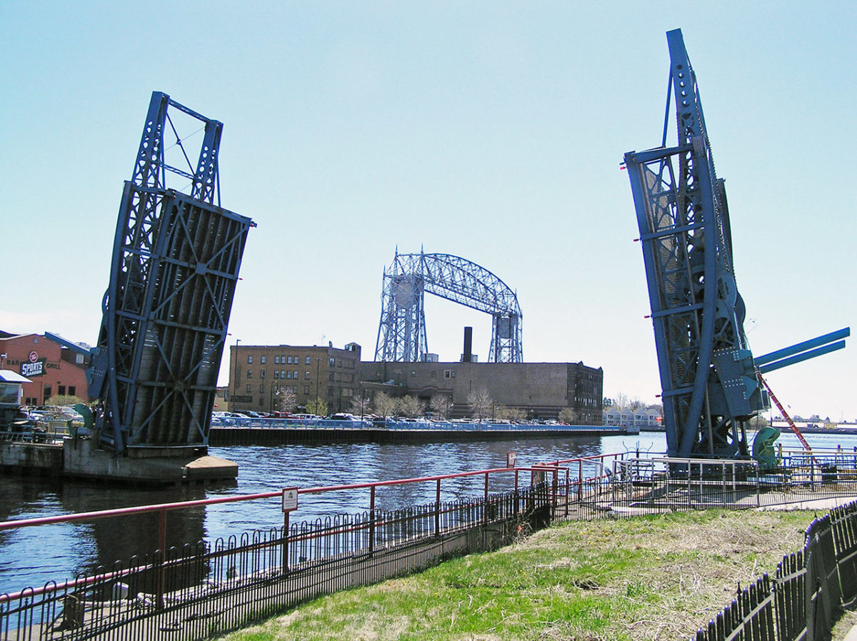 Slip Pedestrian Bridge - Duluth, MN - Lemke Industrial Machine